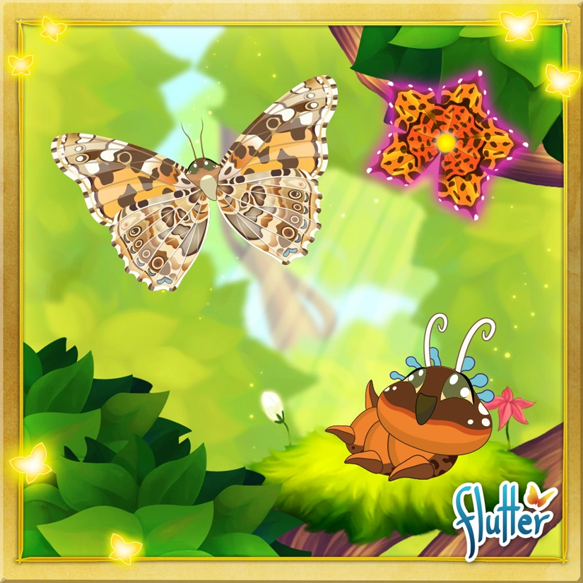 Painted Lady | Flutter Butterfly Sanctuary Wiki | Fandom