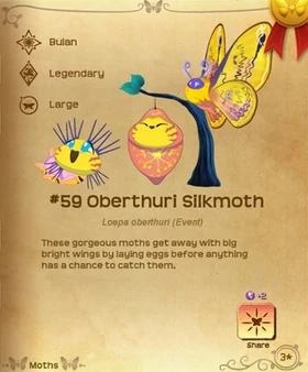 Oberthuri Silkmoth | Flutter: Starlight Wikia | FANDOM powered by Wikia