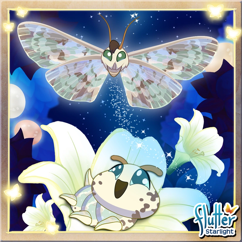 European Mother of Pearl Moth | Flutter: Starlight Wikia | Fandom