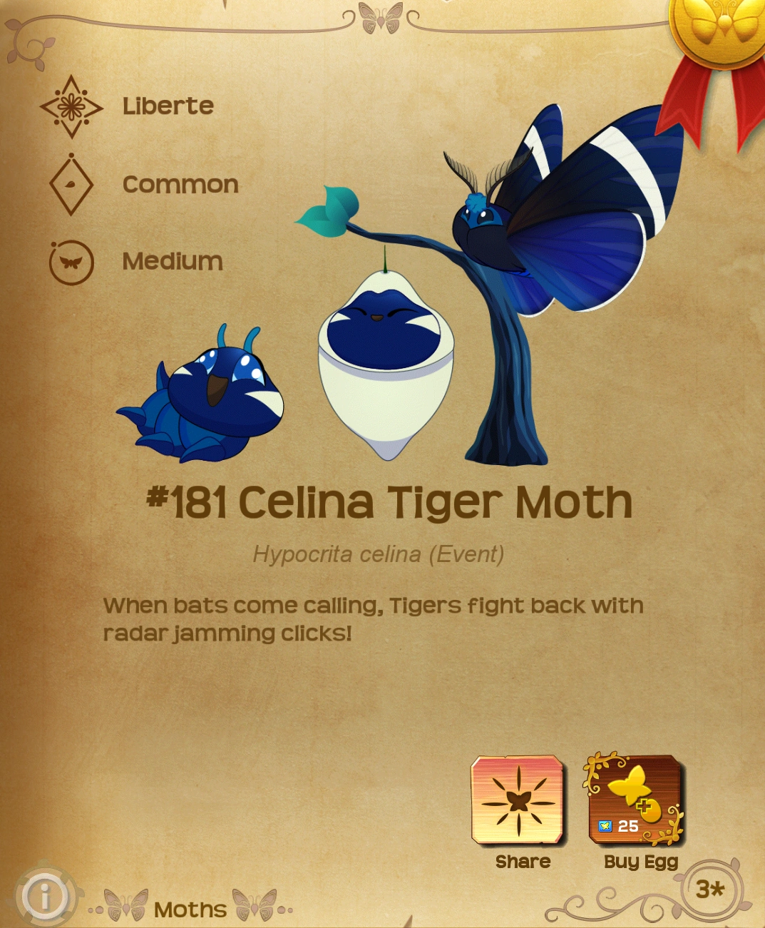 Celina Tiger Moth | Flutter: Starlight Wikia | Fandom