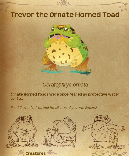 Trevor the Ornate Horned Toad | Flutter: Starlight Wikia | FANDOM ...