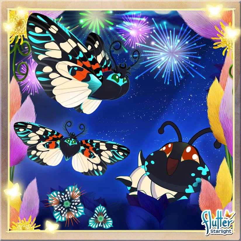 Pulchella Day-flying Moth | Flutter: Starlight Wikia | Fandom