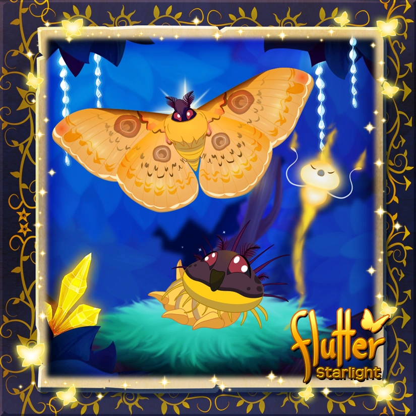 Golden Emperor Moth | Flutter: Starlight Wikia | Fandom