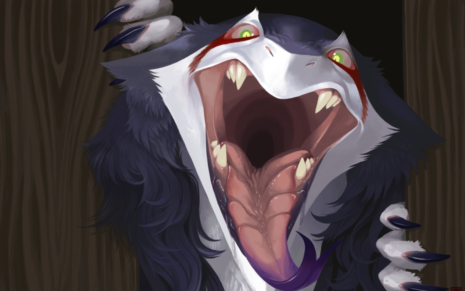 Image - Mouth tongue sergal vore furry 1920x1200 .jpg | Fly Like a Bird ...