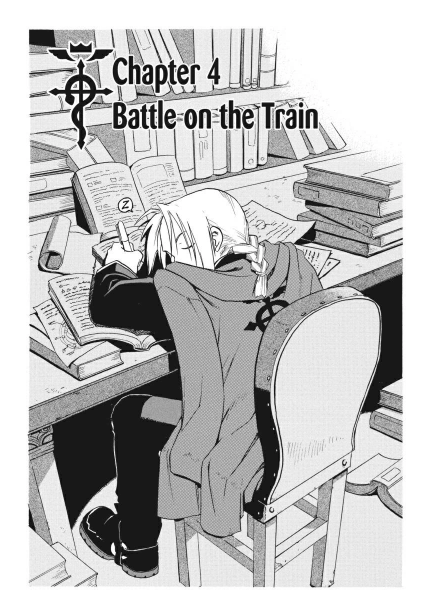 Chapter 4: Battle on the Train | Fullmetal Alchemist Wiki | Fandom