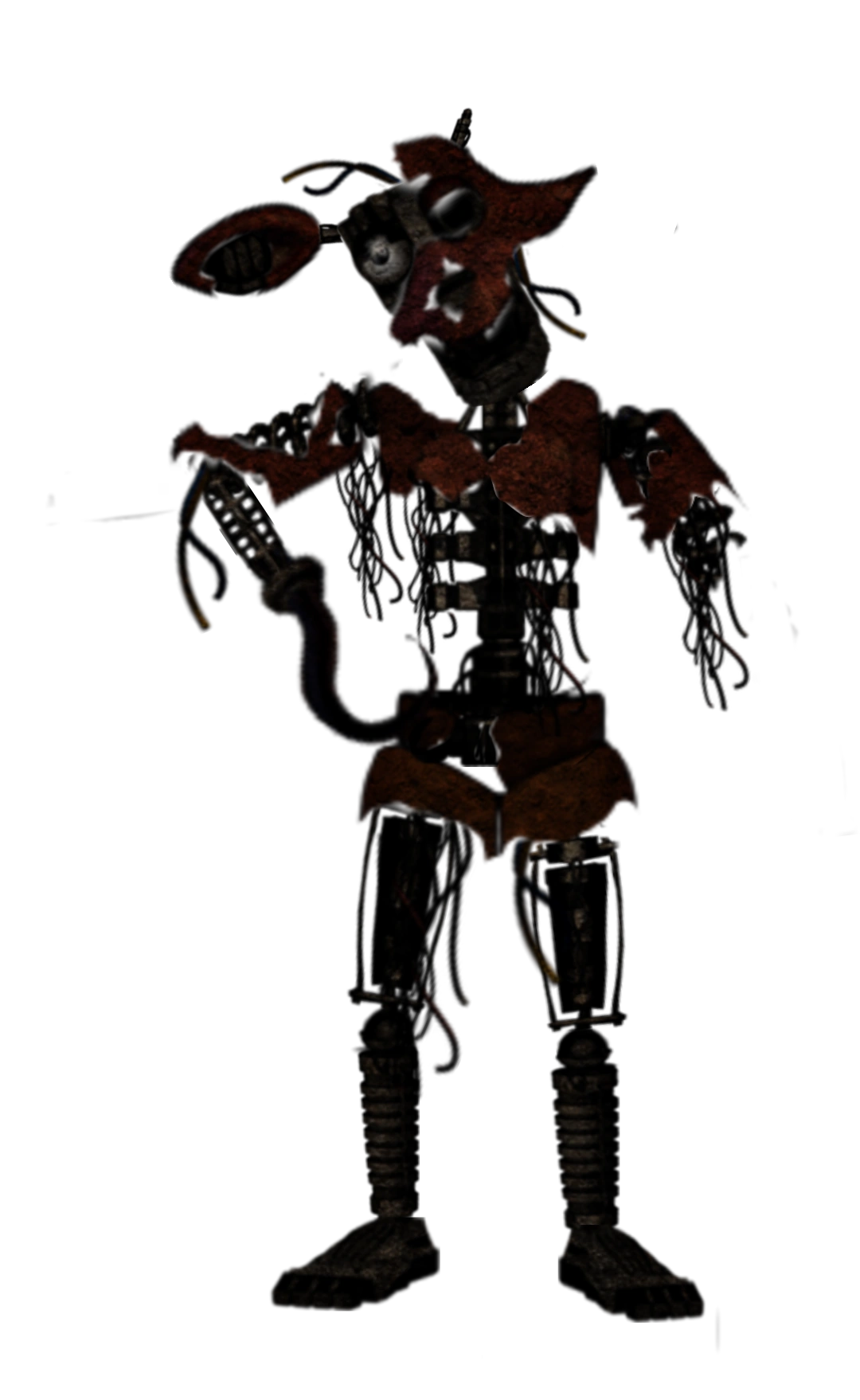 Decimated Foxy | FNaF Animatronic Graveyard Wiki | Fandom