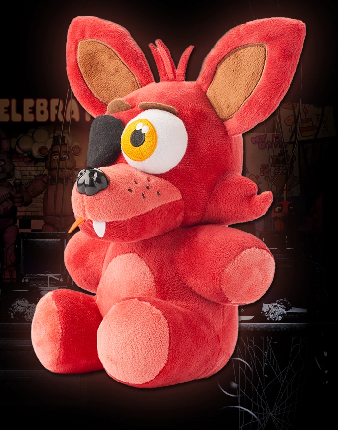 Image - Sanshee Foxy Plush Side.png | FNaF Merch Wiki | FANDOM powered ...