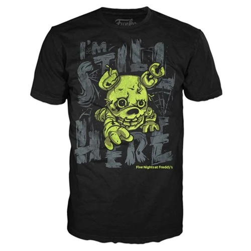 POP TEES Springtrap Shirt | FNaF Merch Wiki | Fandom