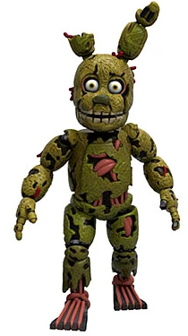 FUNKO Springtrap Collectible Action Figure | FNaF Merch Wiki | FANDOM ...