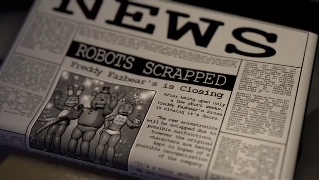Image - Newspaper.png | Five Nights At Freddys Roleplay Wiki | FANDOM ...