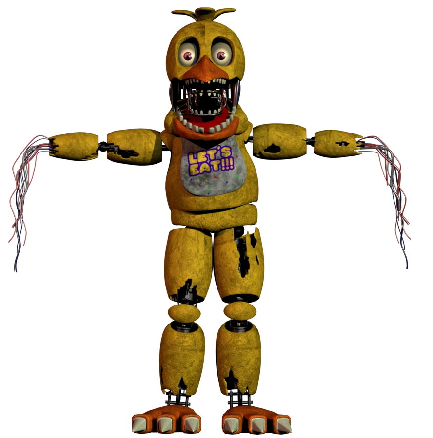 Withered Chica | FNaF Ultimate Custom Night Wiki | Fandom