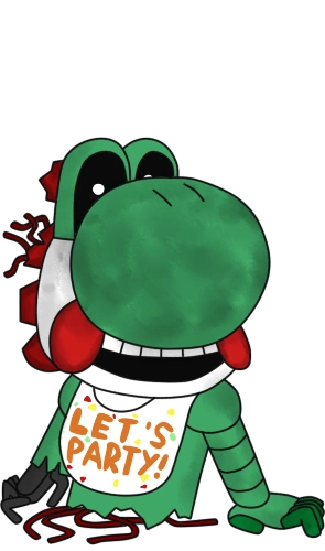 Withered Toy Yoshi | FNAS Maniac Mania Wiki | Fandom