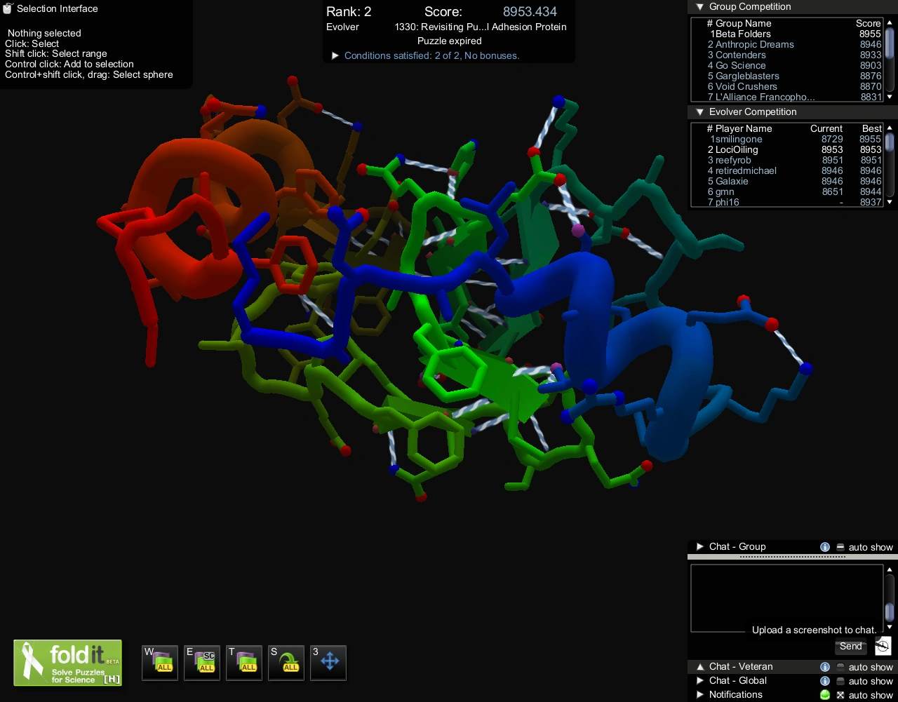 Puzzle 1330 | Foldit Wiki | Fandom