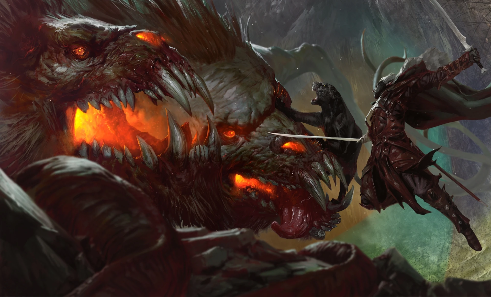 Image - Drizzt vs Demogorgon.jpg | Forgotten Realms Wiki | FANDOM ...