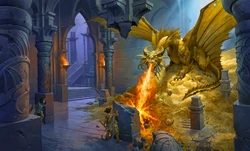Gold dragon | Forgotten Realms Wiki | Fandom