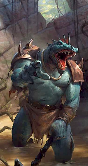 Image - Lizardfolk blue.jpg | Forgotten Realms Wiki | FANDOM powered by ...