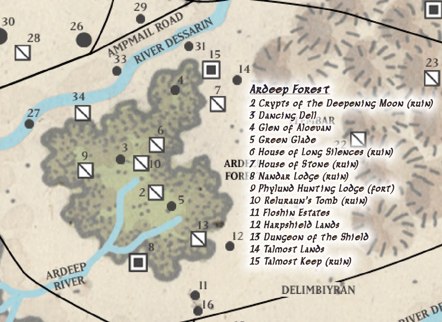 Ardeep Forest | Forgotten Realms Wiki | Fandom