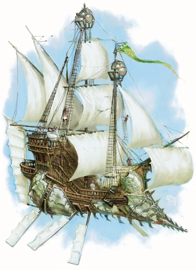 Halruaan skyship | Forgotten Realms Wiki | FANDOM powered by Wikia