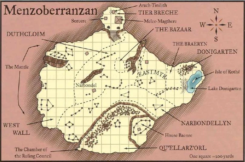 Image - Menzoberranzan map.JPG | Forgotten Realms Wiki | FANDOM powered ...