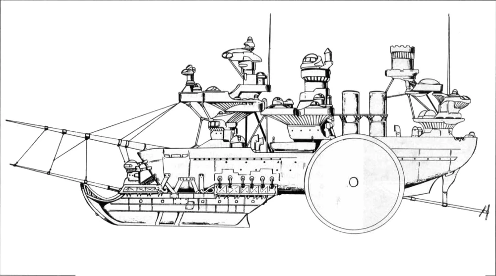 Gnomish sidewheeler | Forgotten Realms Wiki | Fandom