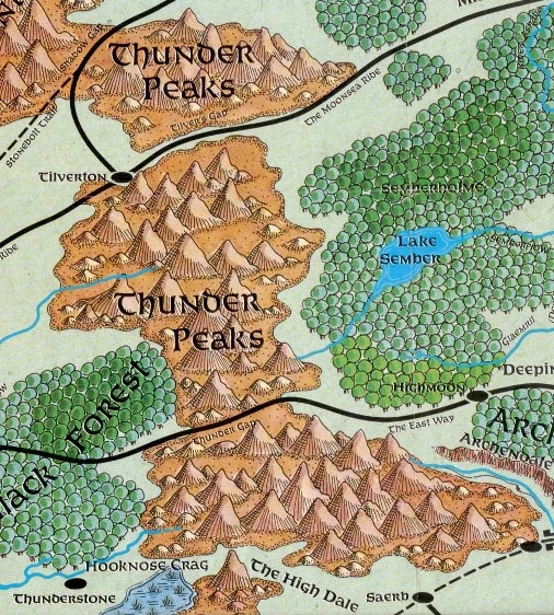 Thunder Peaks | Forgotten Realms Wiki | FANDOM powered by Wikia