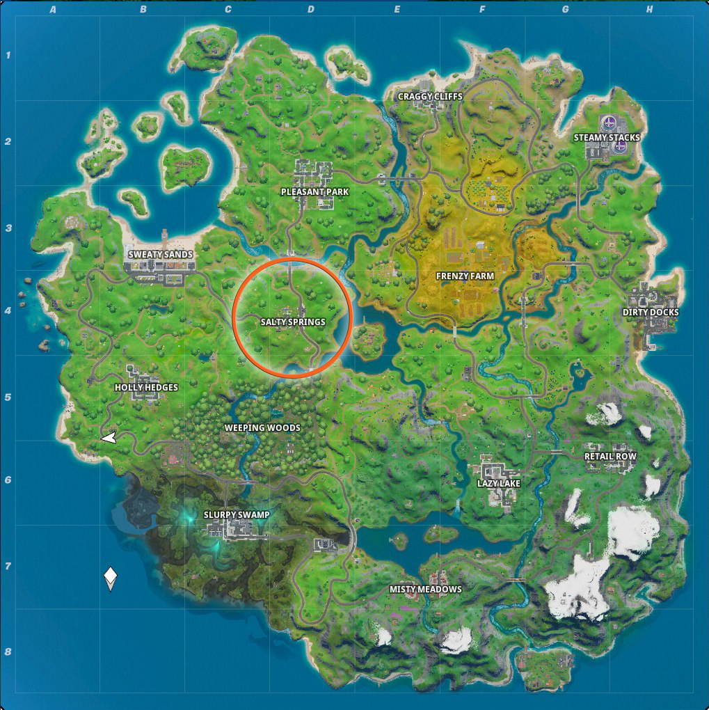 Salty Springs | Wiki Francophone Fortnite | Fandom