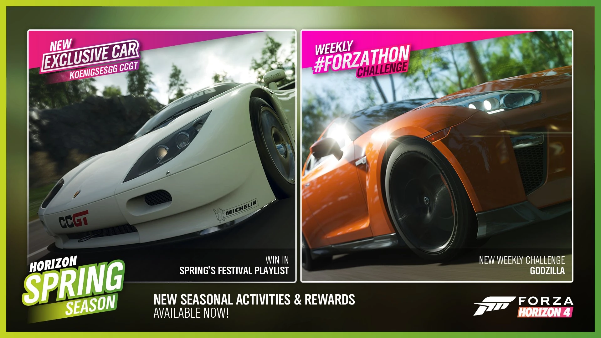 Forza Horizon 4/Update 15/Spring Season | Forza Wiki | Fandom