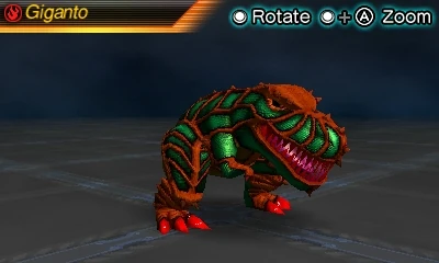 Giganto | Fossil Fighters Wiki | FANDOM powered by Wikia