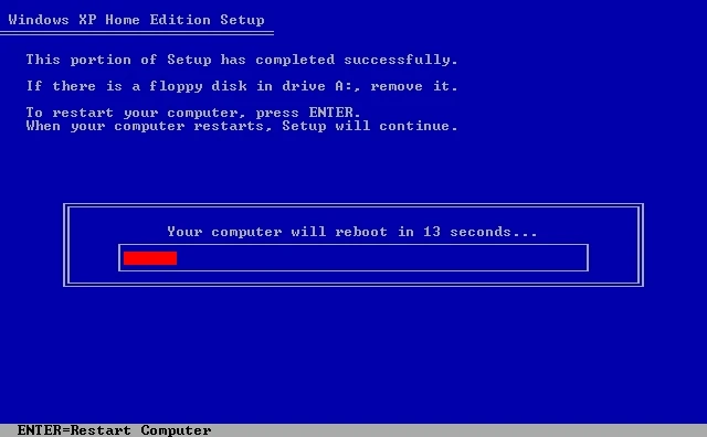 Your Computer Will Reboot in 15 Seconds Screen | Scary Logos Wiki | Fandom