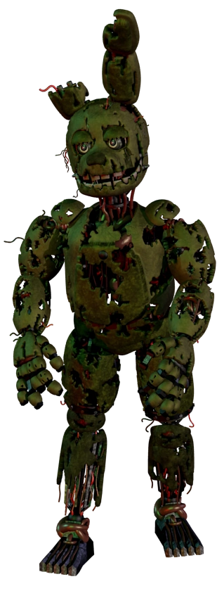 Springtrap | Fredbear's Pizzeria Management Wiki | Fandom