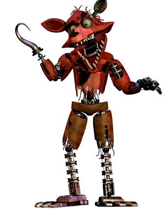 Withered Foxy | Fredbear's Pizzeria Management Wiki | Fandom