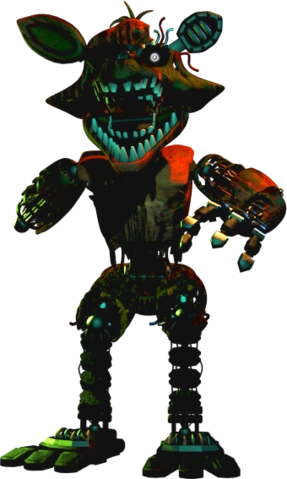 Phantom Foxy | Five Nights at Freddy's Wiki | Fandom