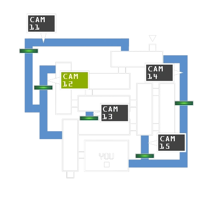 Imagen - FNaF3 - Mapa (CAM 12).png | Wiki Freddy Fazbear's Pizza ...