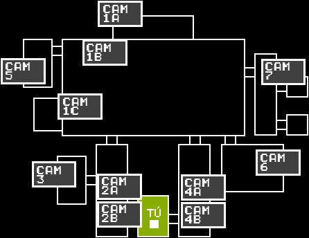 Imagen - FNaF 1 - Mapa (Office).jpg | Wiki Freddy Fazbear's Pizza ...