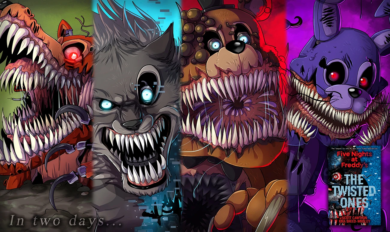 Obraz - The Twisted Ones-Twisted Foxy,Wolf,Freddy,Bonnie.jpg | Freddy ...