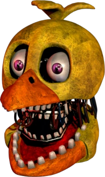 Image - Withered Chica Head UCN Troll Game.png | Freddy Fazbears ...