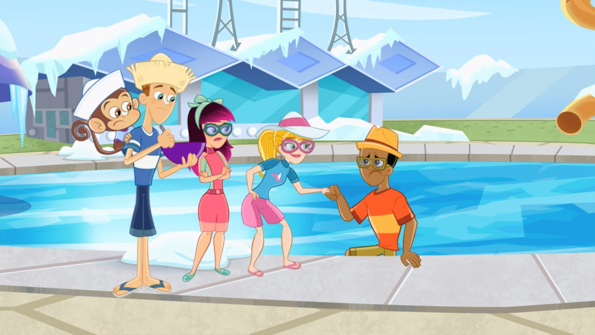 Image - Fresh Beat Band of Spies Frozen Fresh Beats Shout and Marina ...