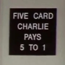Five Card Charlie sign | Friends Central | Fandom