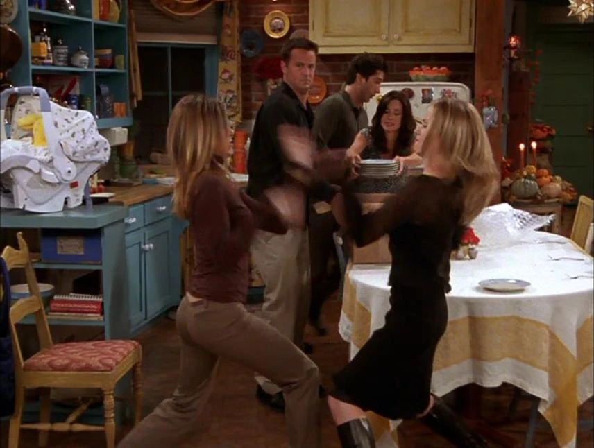 Image - 9x08-RachelAmyFight.jpg | Friends Central | FANDOM powered by Wikia