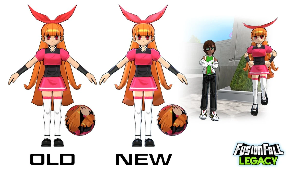 Powerpuff Girls Fusionfall