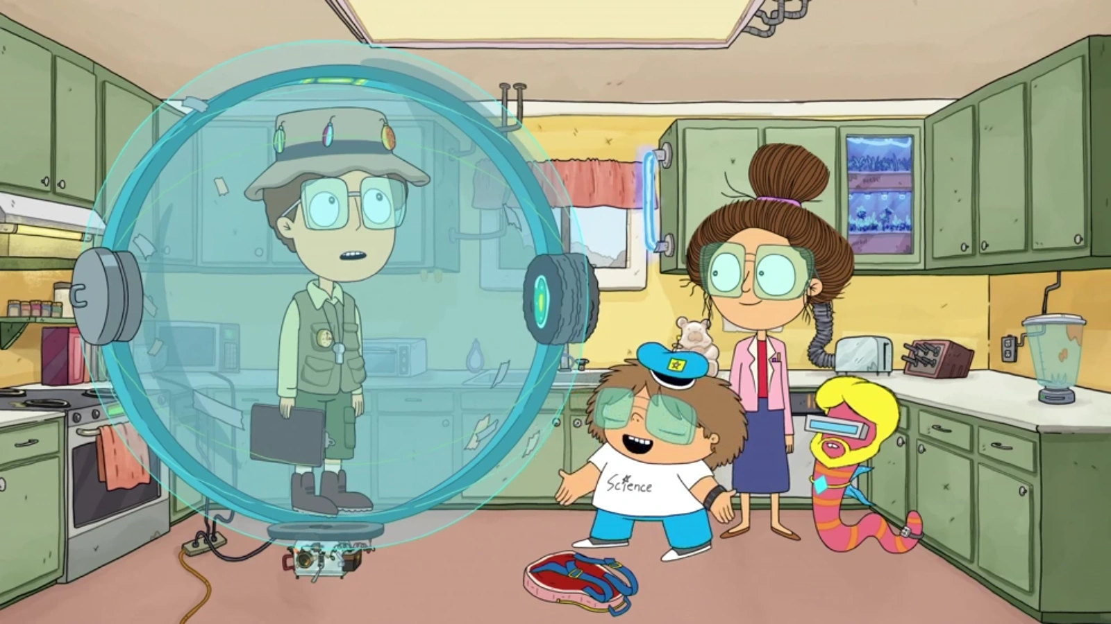 Bubble Dad | Future-Worm! Wiki | Fandom