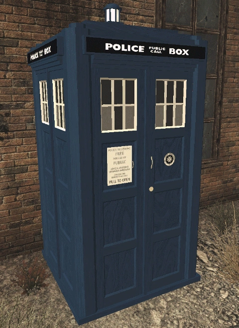 The TARDIS | Fallout Who Vegas Wiki | Fandom