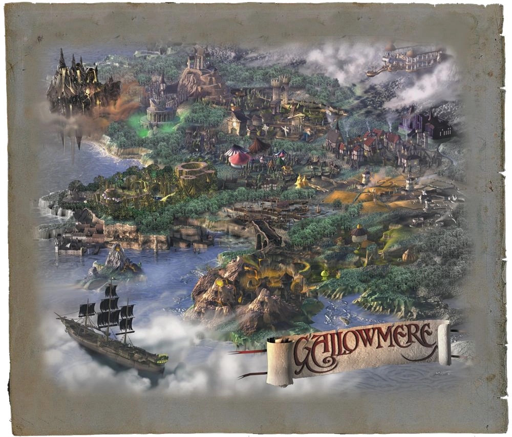 Land Map | Gallowmere Historia | Fandom
