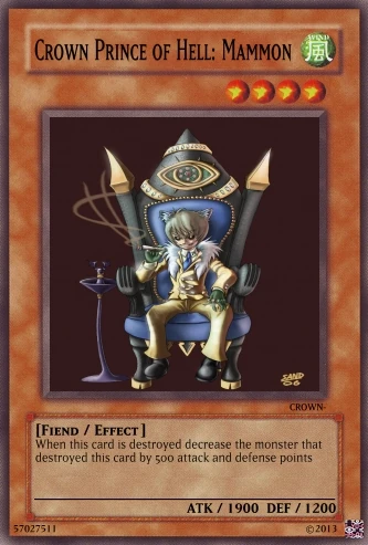Crown Prince of hell:Mammon | Game card maker Wiki | Fandom