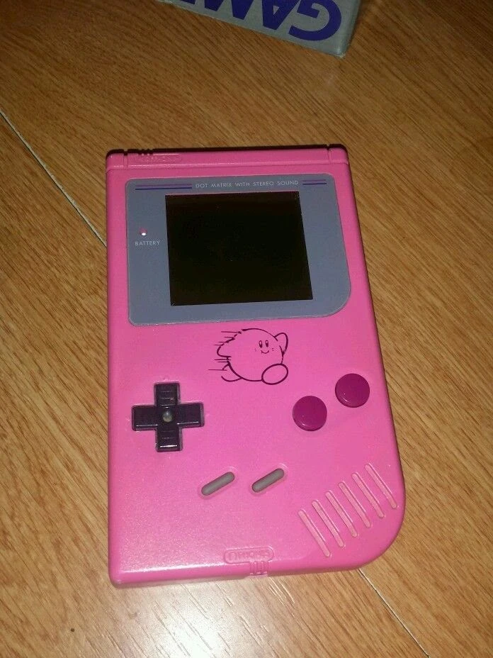 Image - Original Game Boy Pink with Kirby | Game Boy Wiki | FANDOM ...