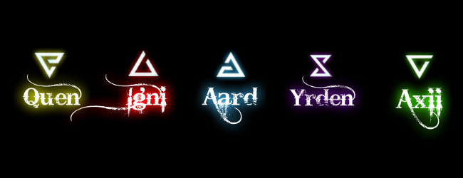 Image - Witcher3-signs.png | Games Mechanics Wiki | FANDOM powered by Wikia