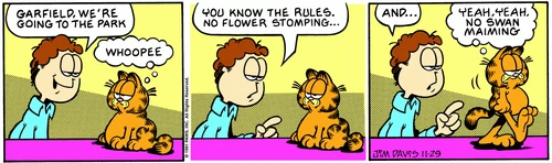 November 29 | Garfield Comic Strips Wiki | Fandom