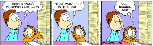 November 28 | Garfield Comic Strips Wiki | Fandom