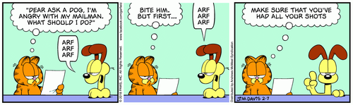 February 7 | Garfield Comic Strips Wiki | Fandom