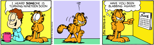 June 13 | Garfield Comic Strips Wiki | Fandom